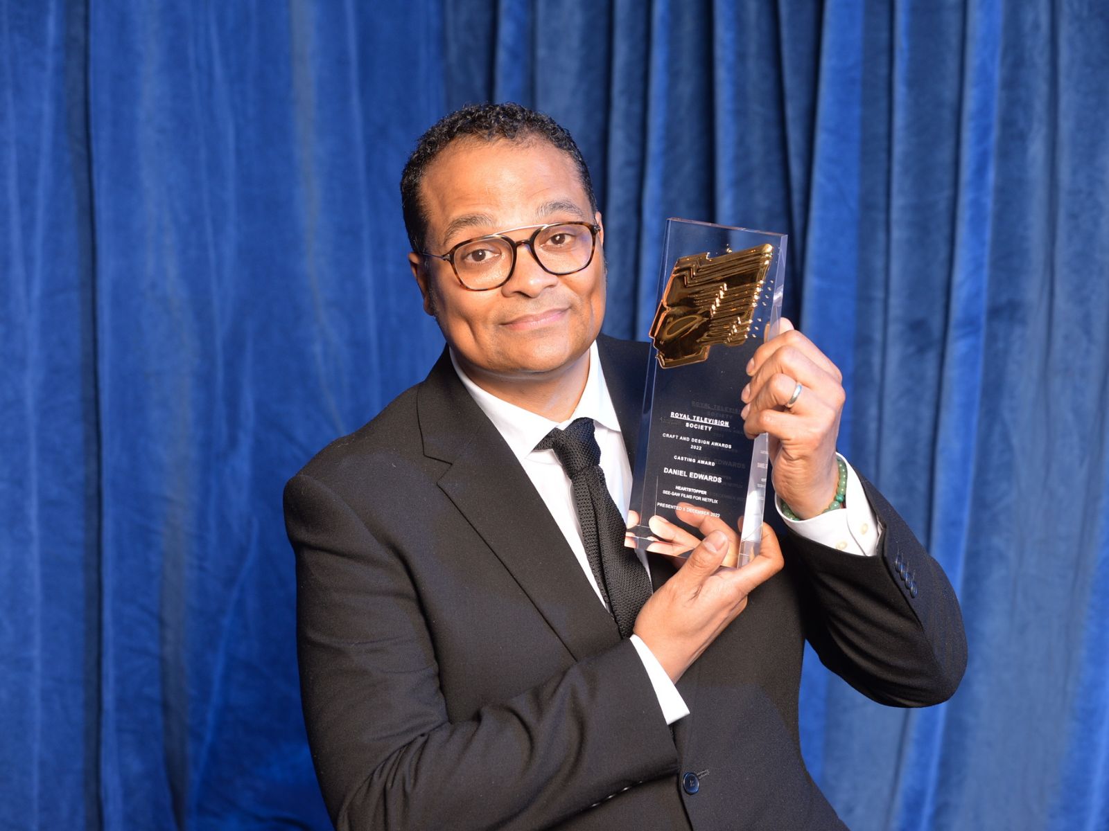 Daniel Edwards, winner for his work on Heartstopper - British ...