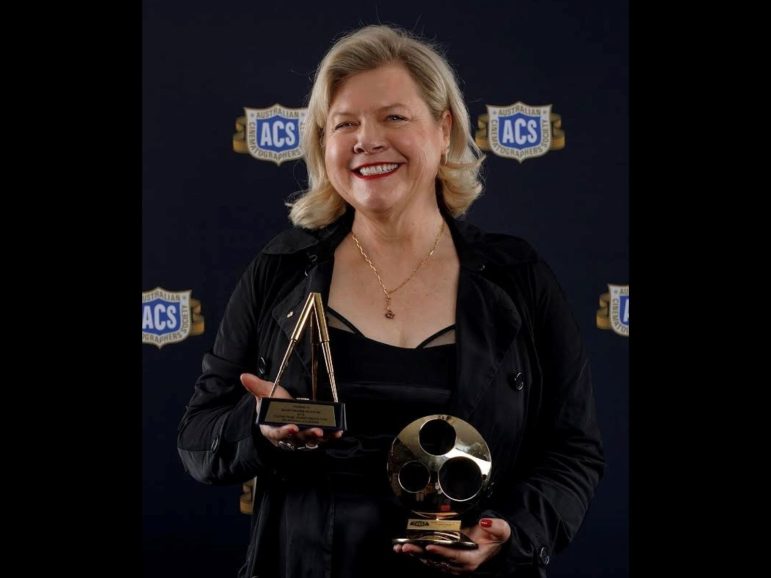 Mandy Walker AM ASC ACS makes history at ACS Awards