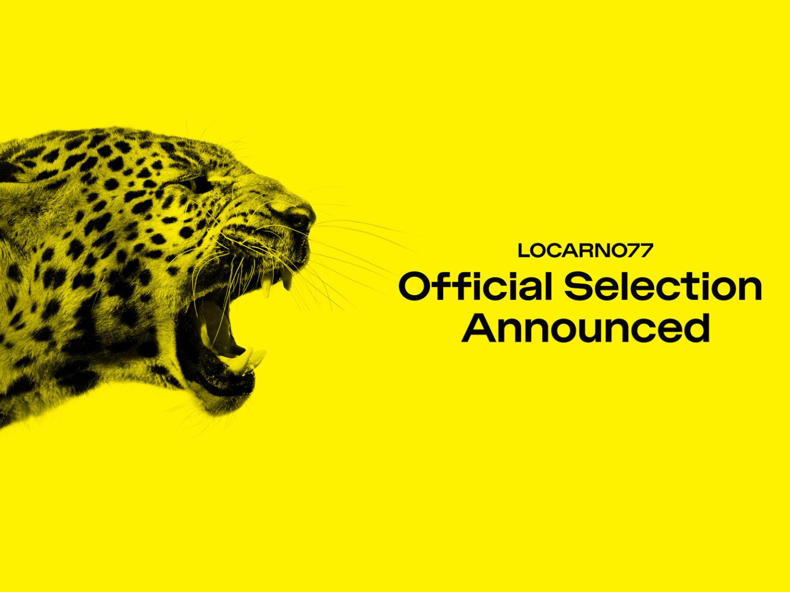 Locarno77: Official selection announced