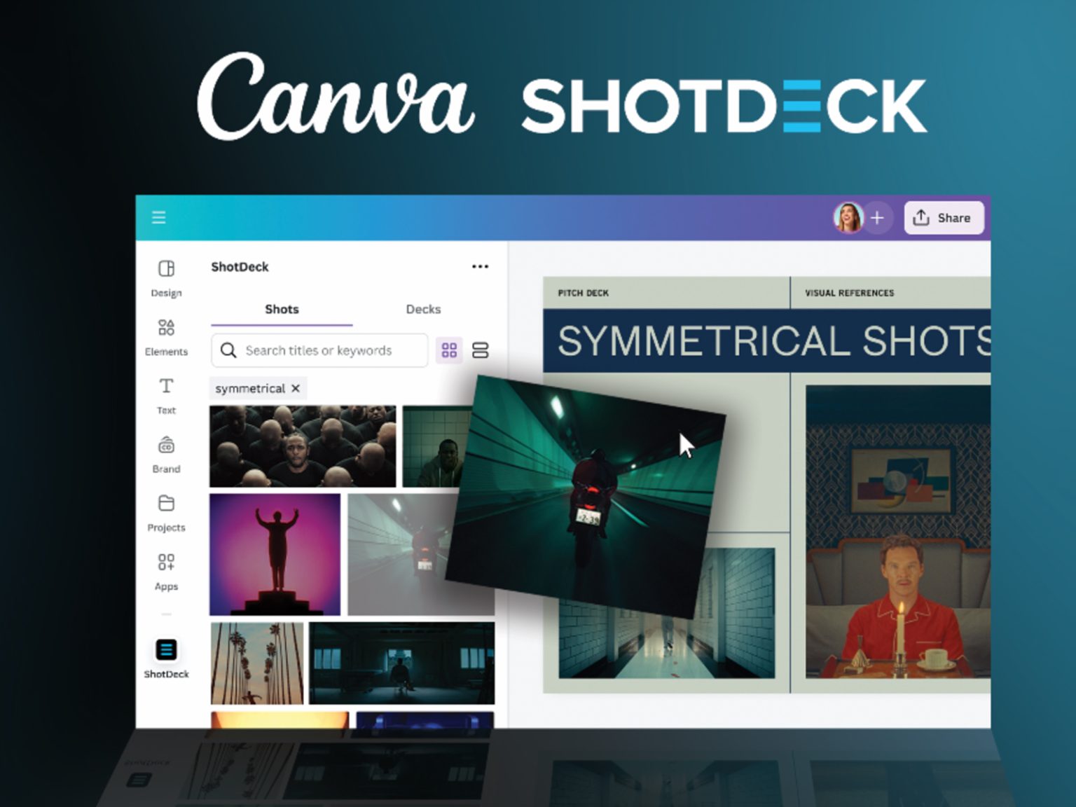 ShotDeck and Canva introduce integration