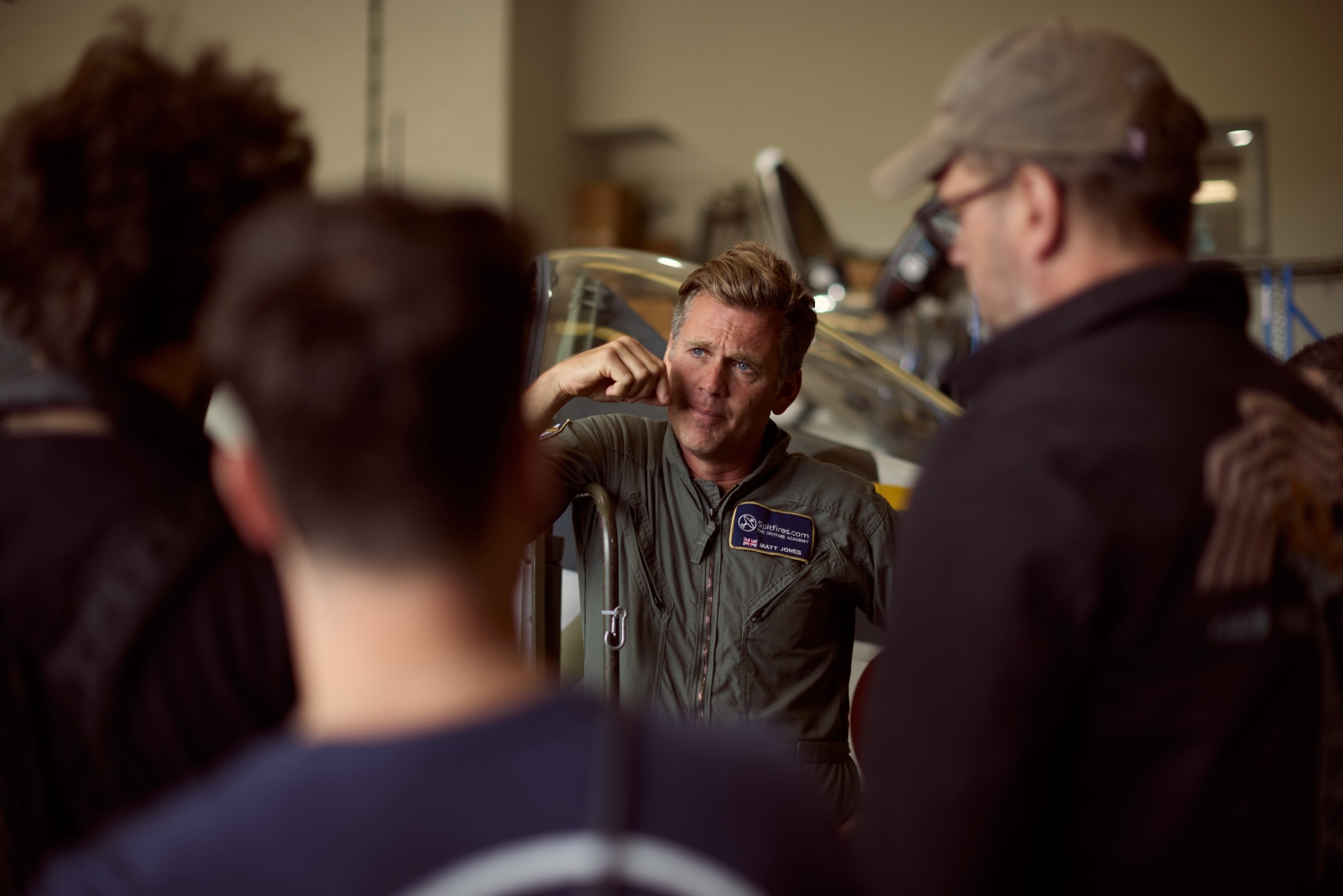 Shooting cinema’s first one-take Spitfire dogfight