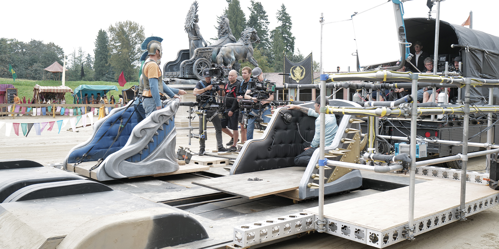 Percy Jackson BTS - British Cinematographer