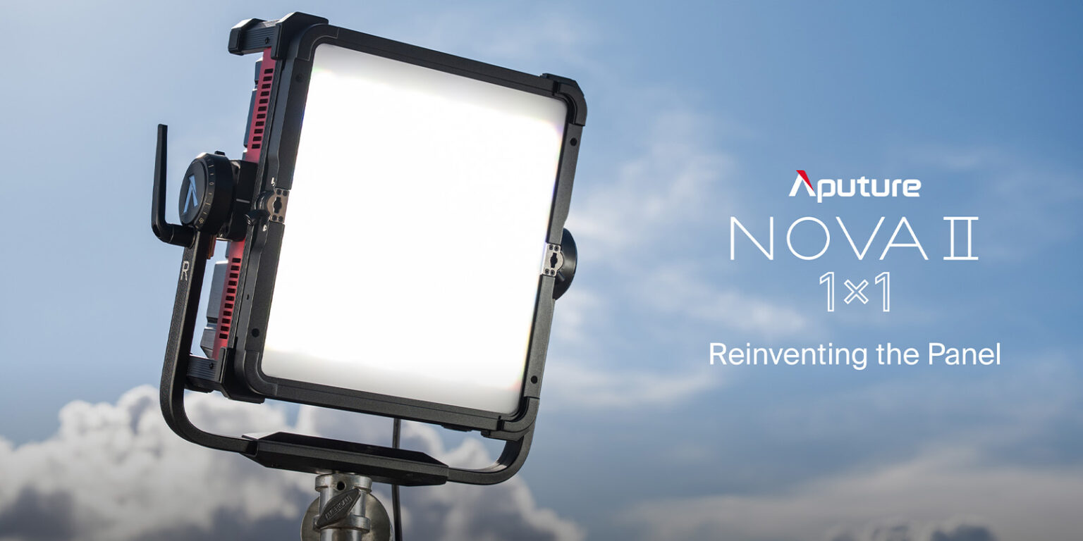 Aputure introduces new NOVA 9° 2x1 and NOVA II 1x1