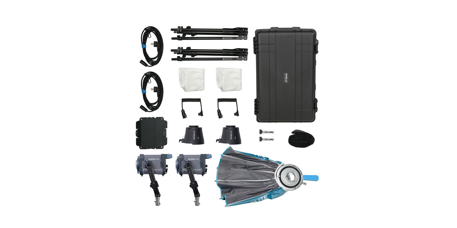 Nanlux unveils Evoke 150C 2-light kit and 3-light kit - “purpose-built ...